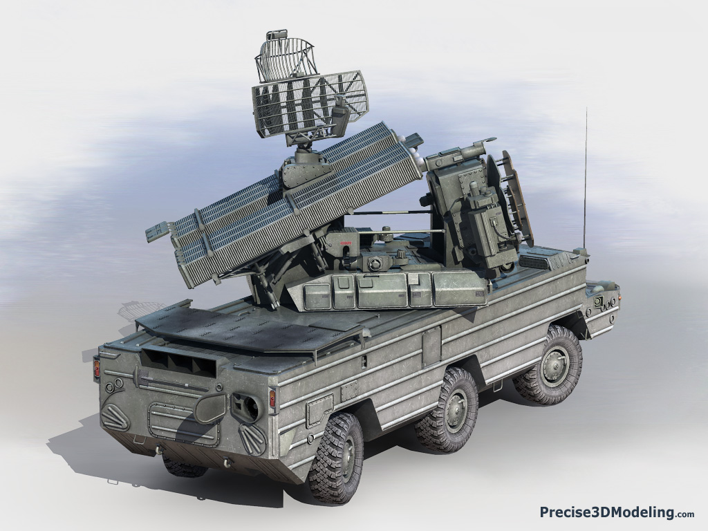 Russian Osa-AKM (SA-8B GECKO) Mobile SAM system